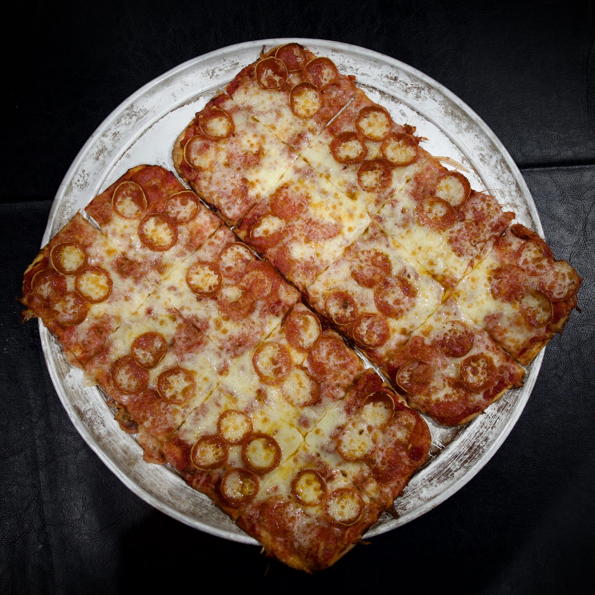 Flat Bread Cheese Pizza